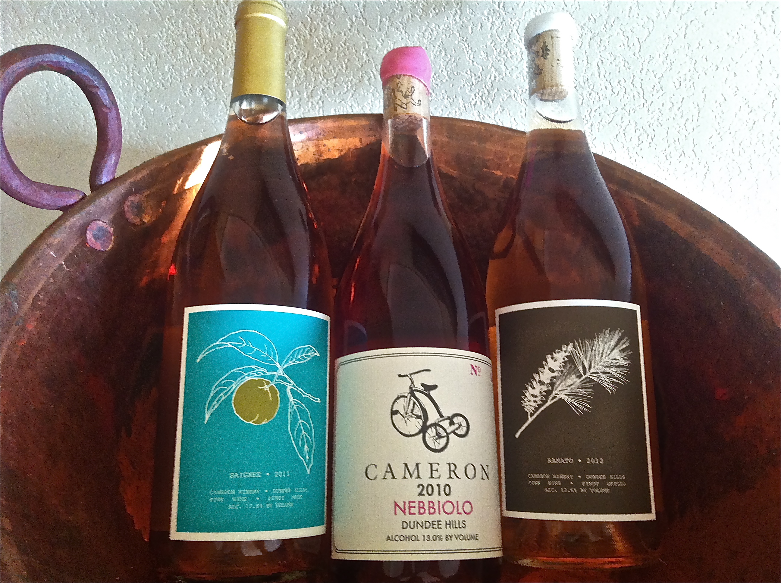 Cameron Winery - Pinot Noir and Chardonnay 2011 Saignee of Pinot noir ...